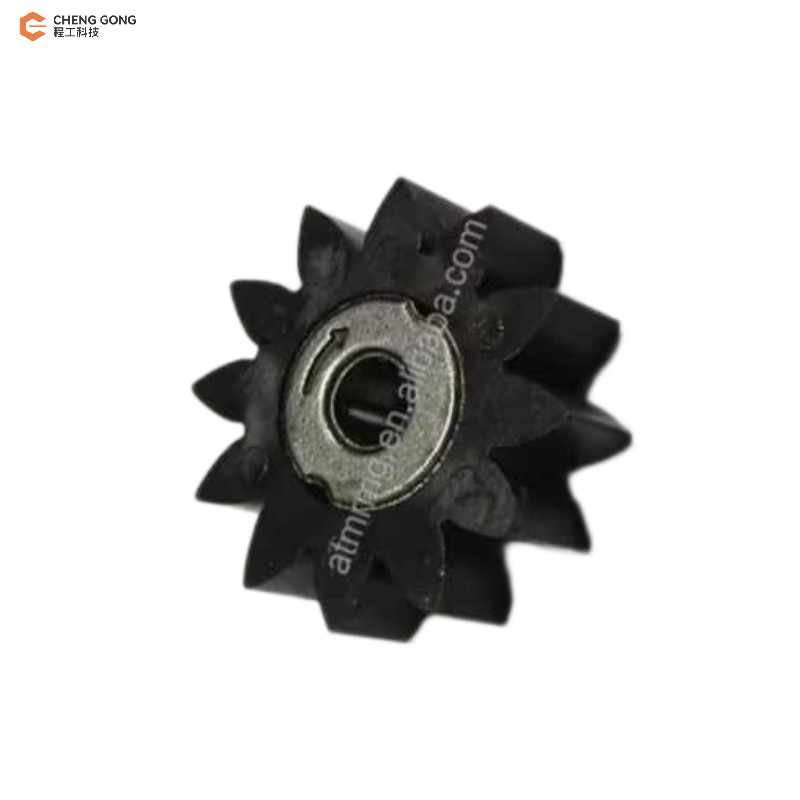 7900000985 Hyosung ATM Parts Repair 5600T Width 6.4mm 12T ATM Gear With ...