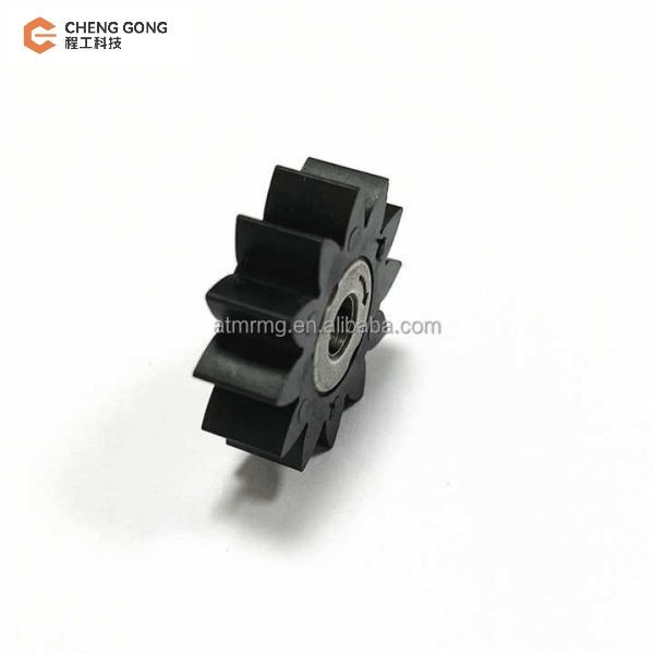 5600T Hyosung ATM Parts Width 6.4mm 12T ATM Gear With Bearing 7900000985