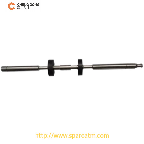 445-0729504 4450729504 NCR S2 Channel Rubber Wheel Shaft Assembly For ...